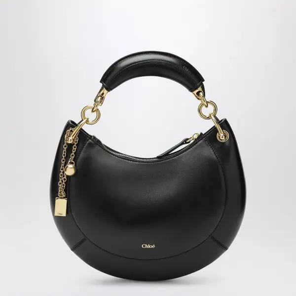 Chloé Marcie Leather Shoulder Bag - Blue