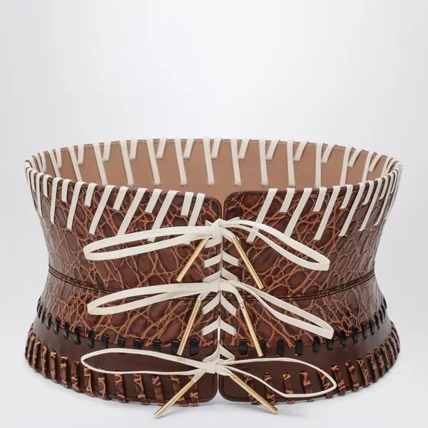 Dries Van Noten Lace-up Belt