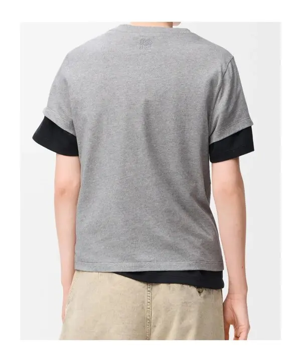 Loewe Anagram Embroidered Crewneck T-shirt