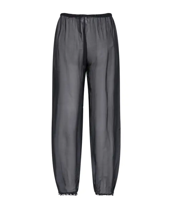 Paloma Wool Transparent Gathered Cuff Pants