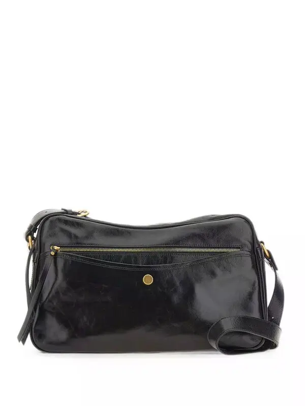 GIANNI CHIARINI Cora Leather Shoulder Bag - Black