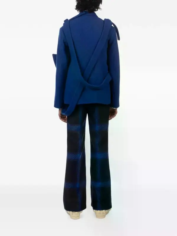 WALTER VAN BEIRENDONCK Alien Boxy Deconstructed Blazer