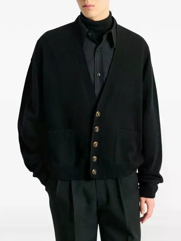 Balmain Eco-cashmere V-neck Cardigan