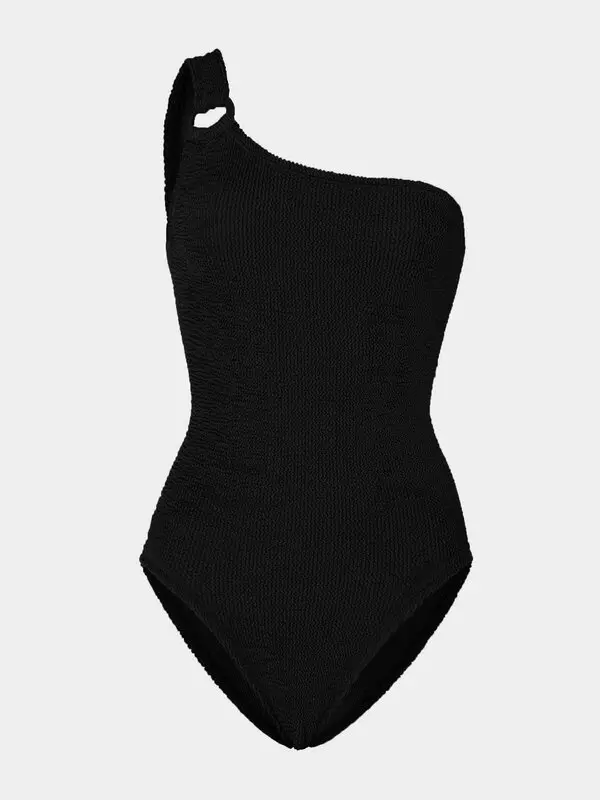 Hunza G Coverage Nina Swim One Piece - Black