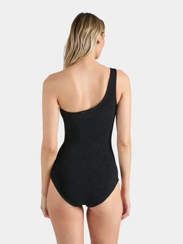 Hunza G Coverage Nina Swim One Piece - Black