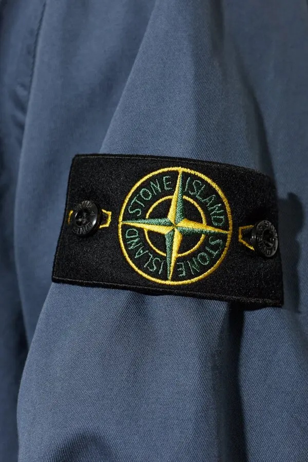 Stone Island Jacket With Logo Patch