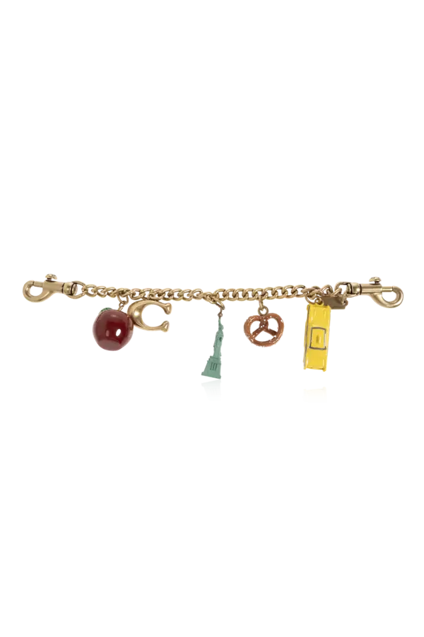 COACH Keychain With Charms - Multicolor