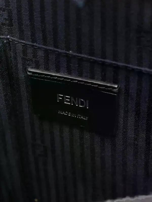 Fendi 2jours Leather Handbag