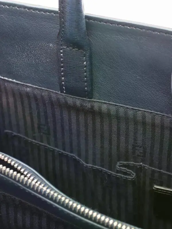 Fendi 2jours Leather Handbag