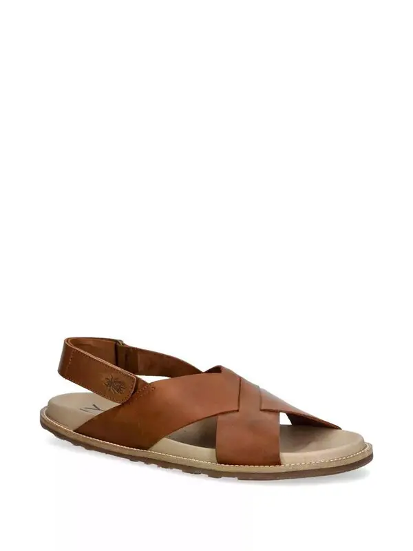 Fly London Crossover Strap Slingback Sandals