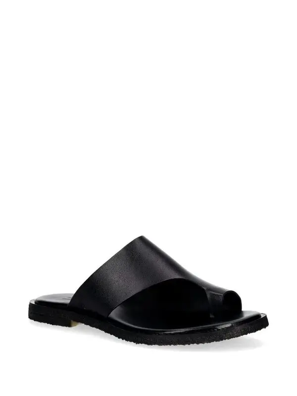 BILLI BI Asymmetric Toe Strap Leather Sandals