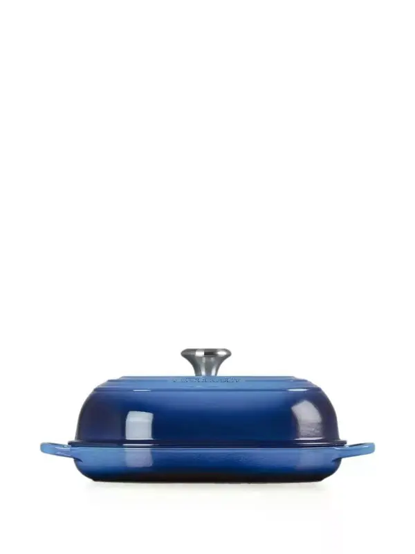 LE CREUSET Oval-shaped Lidded Casserole Dish - Blue