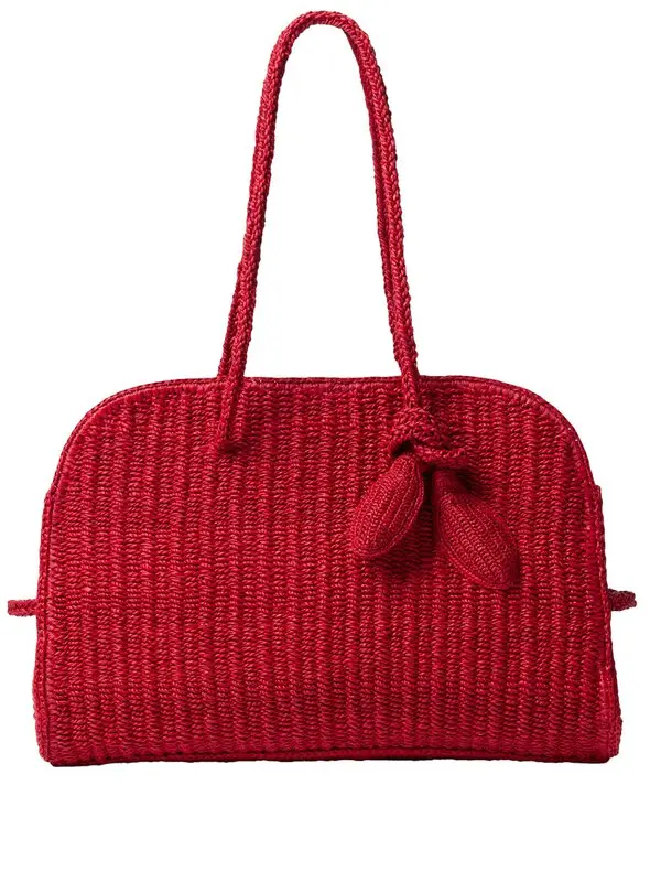 Jacquemus Le Turismo Raphia - Red