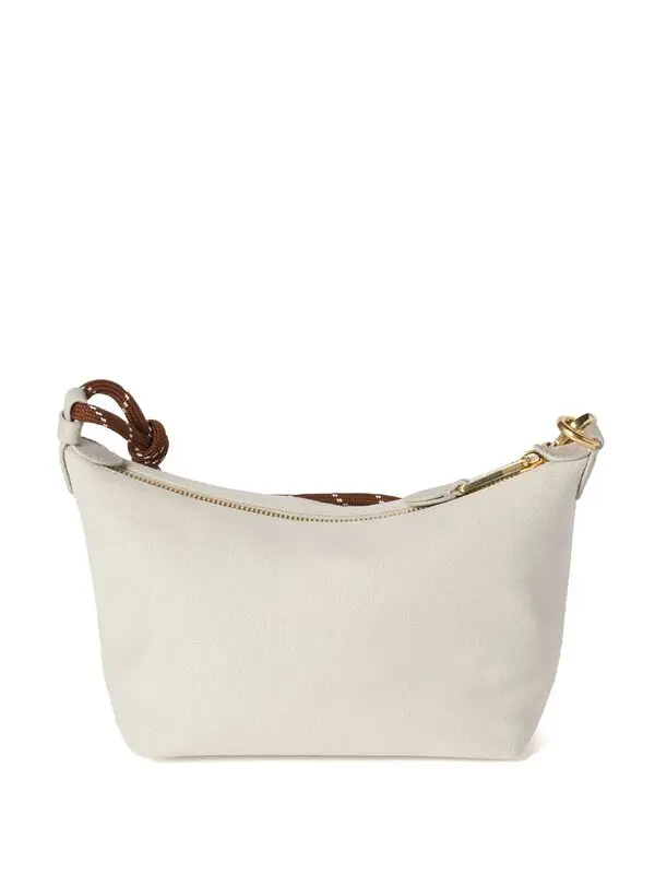 Miu Miu Gabardine Pouch With Woven Tape Wristlet - Multicolor