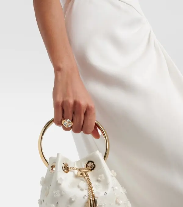 JIMMY CHOO Embellished Crystal Ring