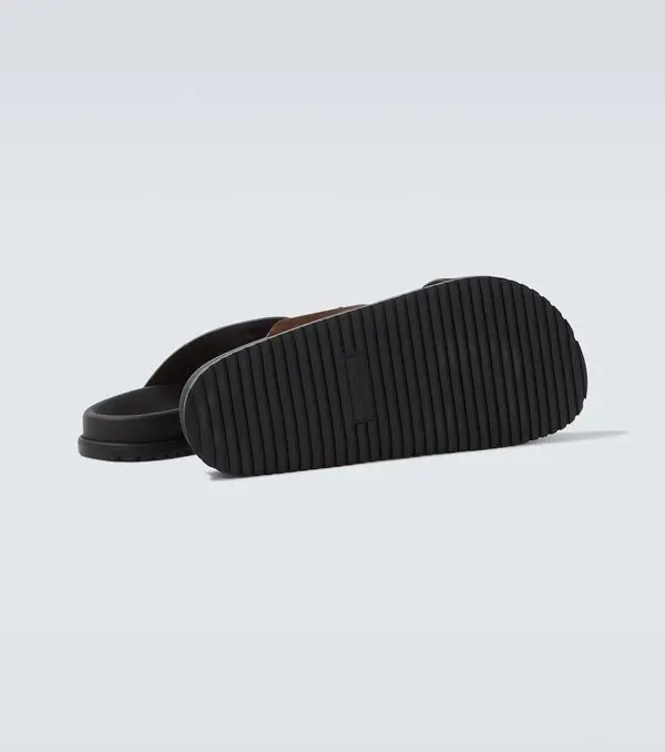 Dolce & Gabbana Suede Slides