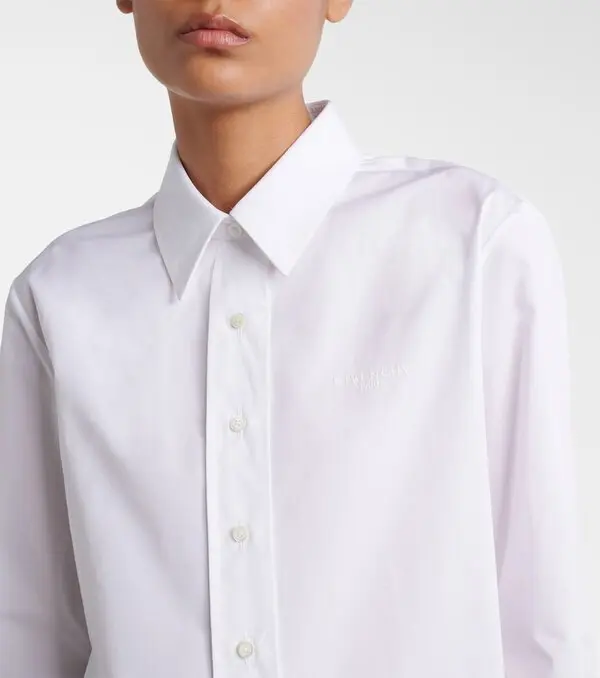 Givenchy Cotton Poplin Shirt - White