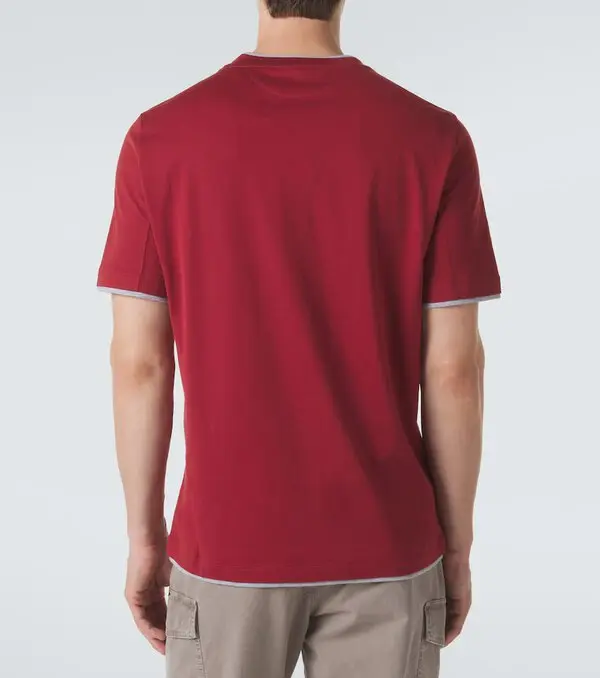 Brunello Cucinelli Cotton Jersey T-shirt