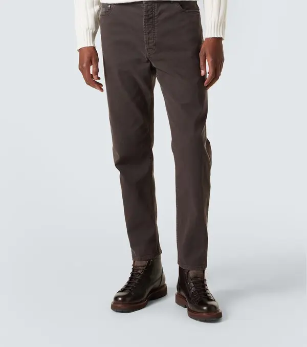 Brunello Cucinelli Mid-rise Straight Jeans