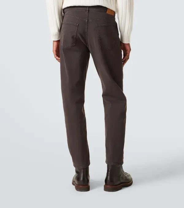 Brunello Cucinelli Mid-rise Straight Jeans