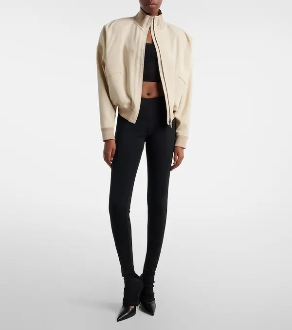 Gucci Layered Semi-sheer Cropped Top
