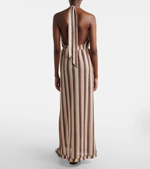 Melissa Odabash Mariah Knitted Maxi Dress