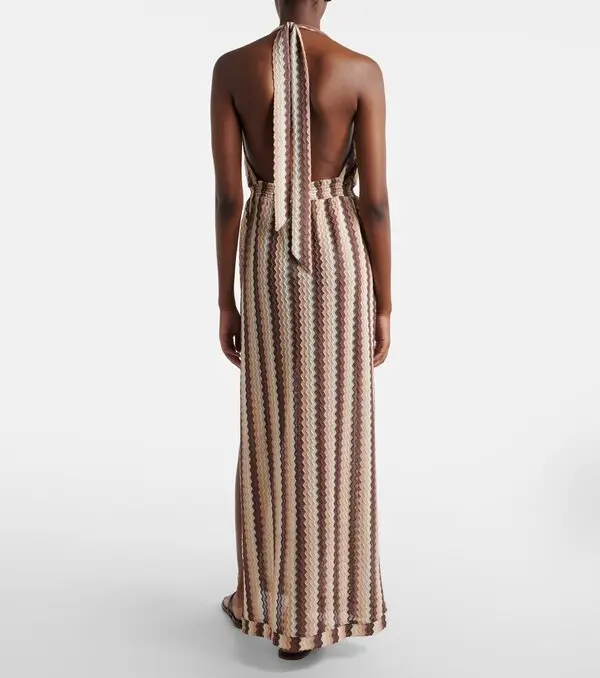 Melissa Odabash Mariah Knitted Maxi Dress