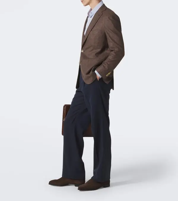 George Cleverley Merlin Suede Loafers