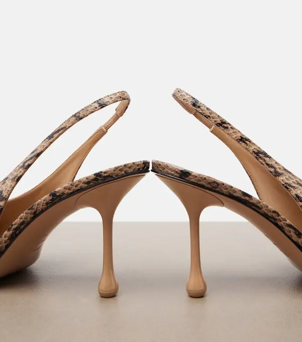 JIMMY CHOO Isa Slingback Pumps - Brown