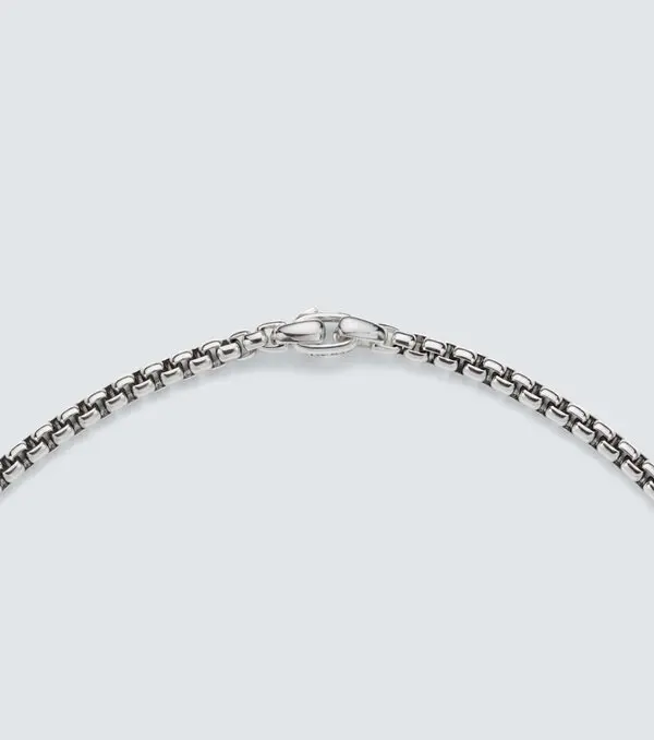 David Yurman Cross Station Sterling Necklace
