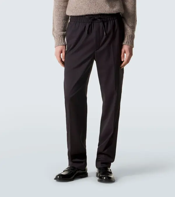 Brioni Asolo Wool Trousers - Brown