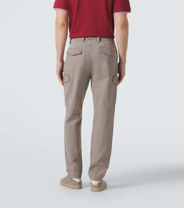 Brunello Cucinelli Cotton Cargo Pants