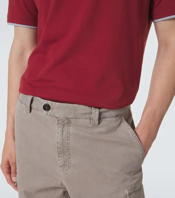Brunello Cucinelli Cotton Cargo Pants
