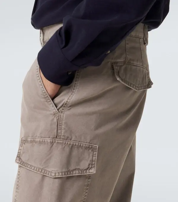 Brunello Cucinelli Cotton Cargo Pants