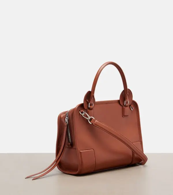 Loewe Amazona 180 Lion Medium Leather Tote Bag