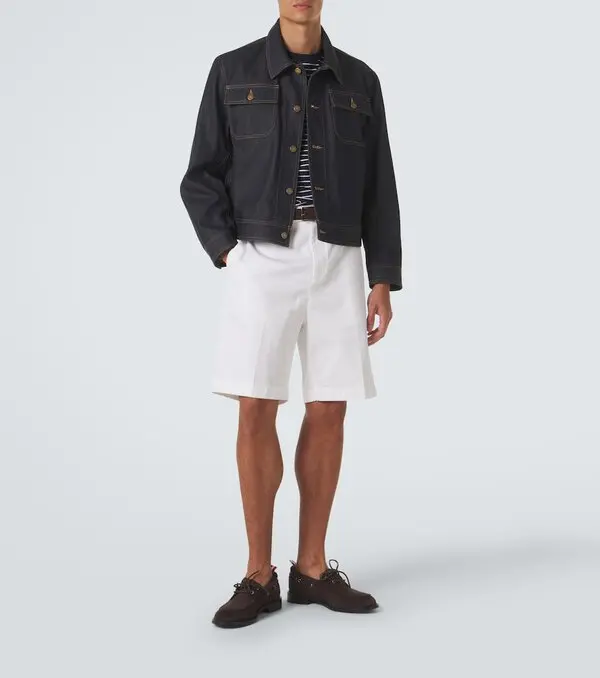 Thom Browne 4-bar Striped Cotton T-shirt
