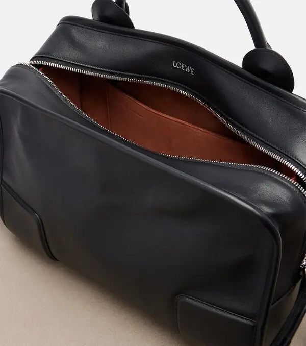 Loewe Amazona 180 Lion Intarsio Large Tote Bag