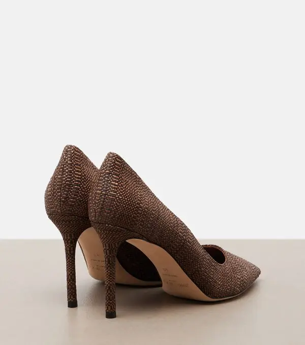 JIMMY CHOO Romy Woven Pumps
