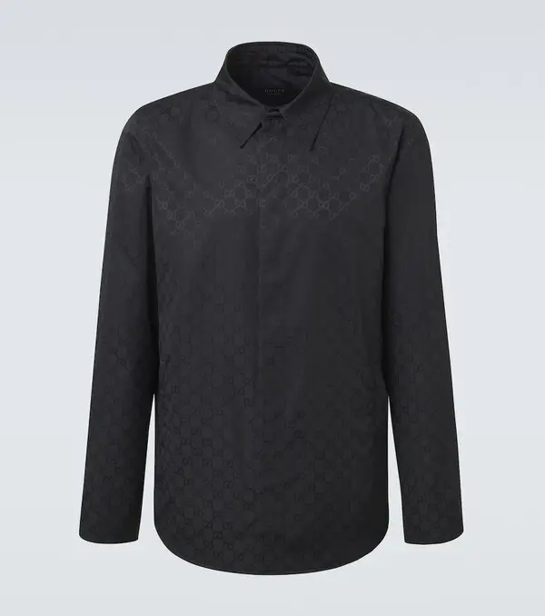 Gucci Gg Shirt - Black