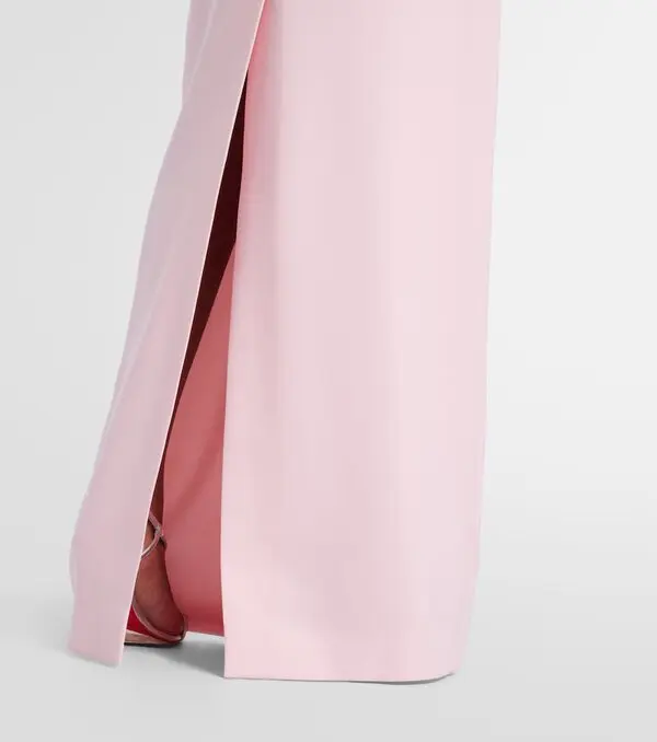 Carolina Herrera Sofia Crêpe Bustier Gown