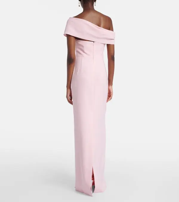 Carolina Herrera Sofia Crêpe Bustier Gown