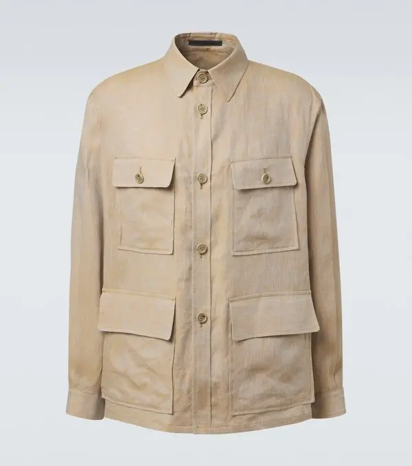 Giorgio Armani Linen Overshirt