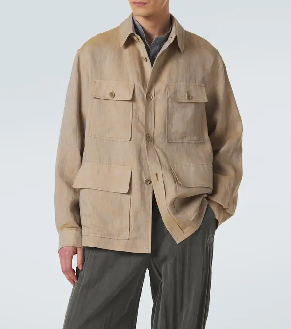 Giorgio Armani Linen Overshirt