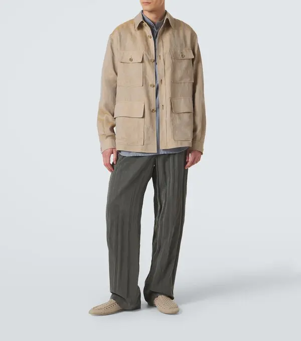 Giorgio Armani Linen Overshirt