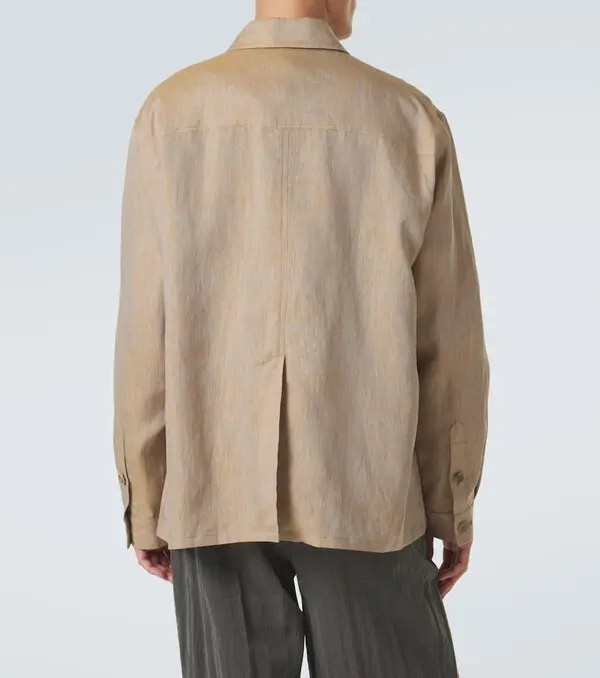 Giorgio Armani Linen Overshirt