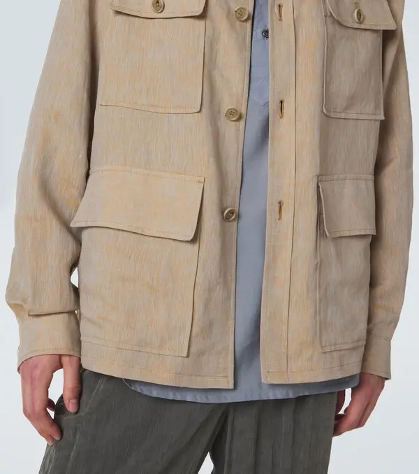 Giorgio Armani Linen Overshirt