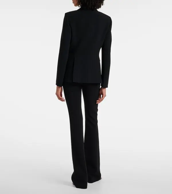 Altuzarra Fenice Blazer In Titan Melange - Black