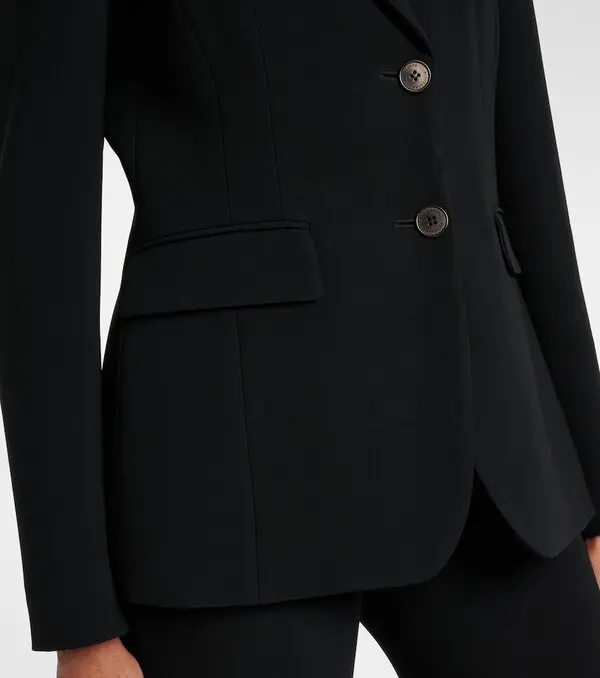 Altuzarra Fenice Blazer In Titan Melange - Black
