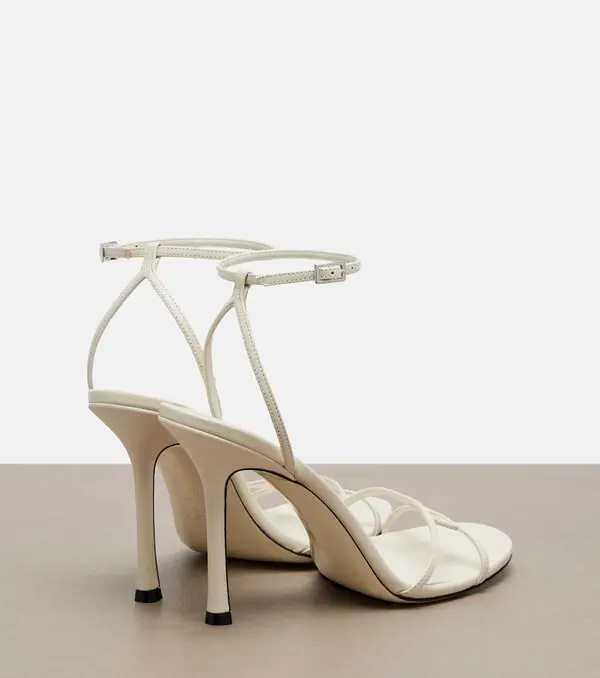 JIMMY CHOO Leo Leather Sandals