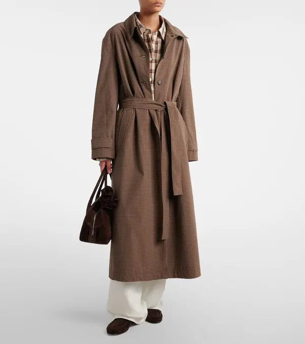 JIMMY CHOO Ellis Suede Loafers Marine - Brown